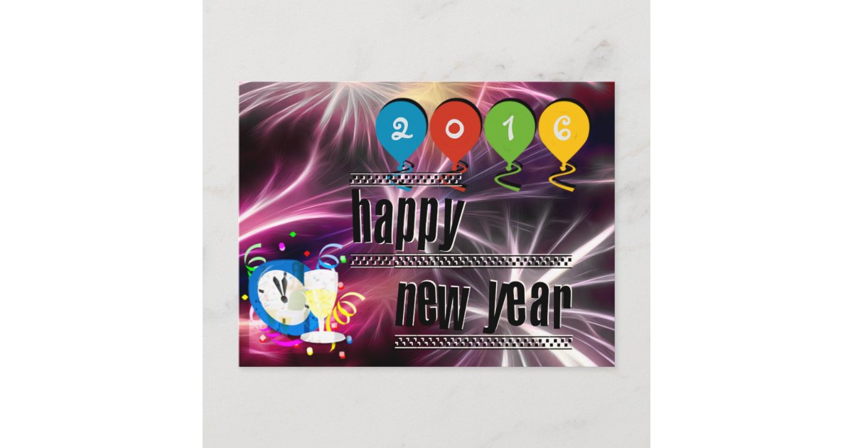 Custom Your Happy New Year Card | Zazzle