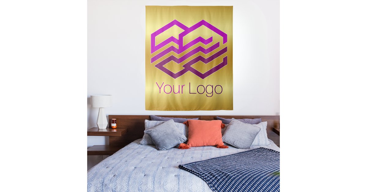 Custom Your Logo or Image Tapestry | Zazzle