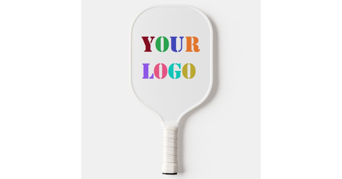 Custom Your Logo or Photo Pickleball Paddle | Zazzle
