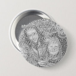 Custom Your Photo 3 inch Button Template | Zazzle