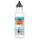 Custom Your Photo Collage Water Bottle with Text | Zazzle