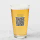 Custom Your QR Code Scan Info Personalized Glass | Zazzle