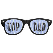 Custom your text, image & background color retro sunglasses | Zazzle