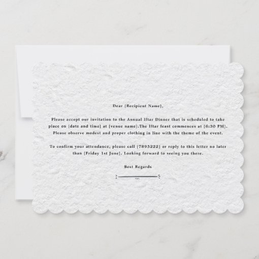Custom your Text Invitation | Zazzle