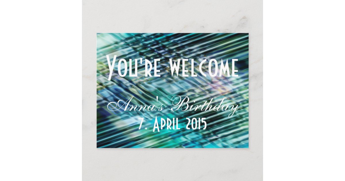 Custom your text, sign, image & background postcard | Zazzle