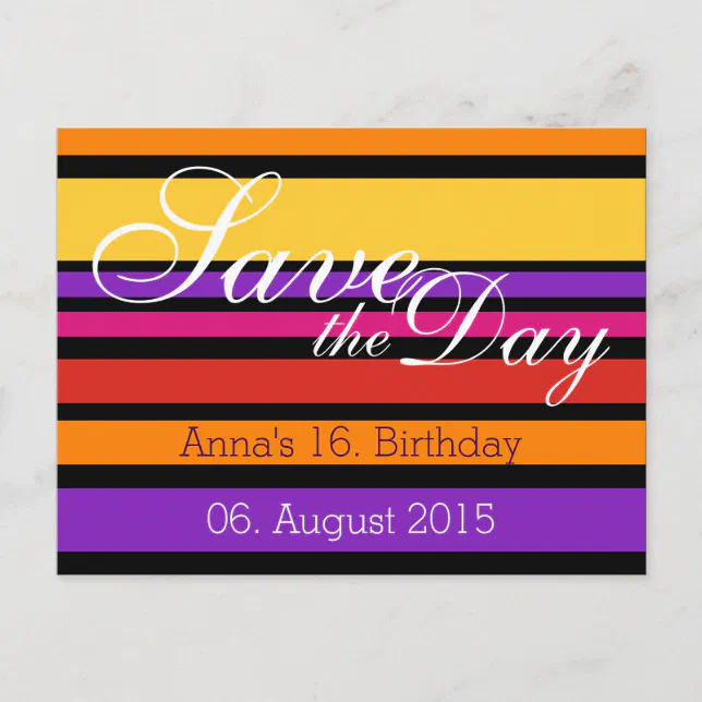 Custom your text, sign, image & background postcard | Zazzle