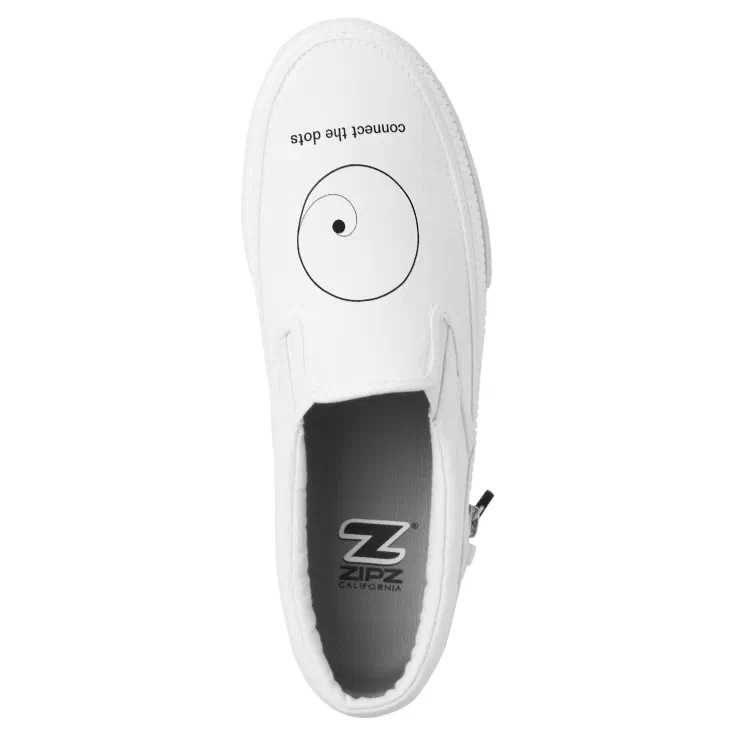 Custom Zipz Slip On Shoes, US Women | Zazzle