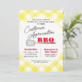 Customer Appreciation BBQ Grilling Event Invitation | Zazzle