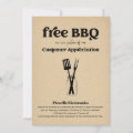 Customer Appreciation Business BBQ Party Invitation | Zazzle
