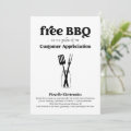 Customer Appreciation Business BBQ Party Invitation | Zazzle