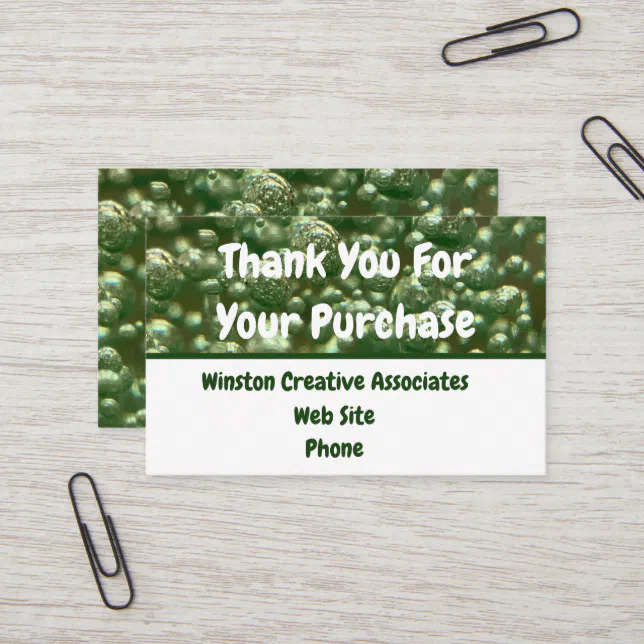 Customer Appreciation Business Sales Thank You Business Card | Zazzle