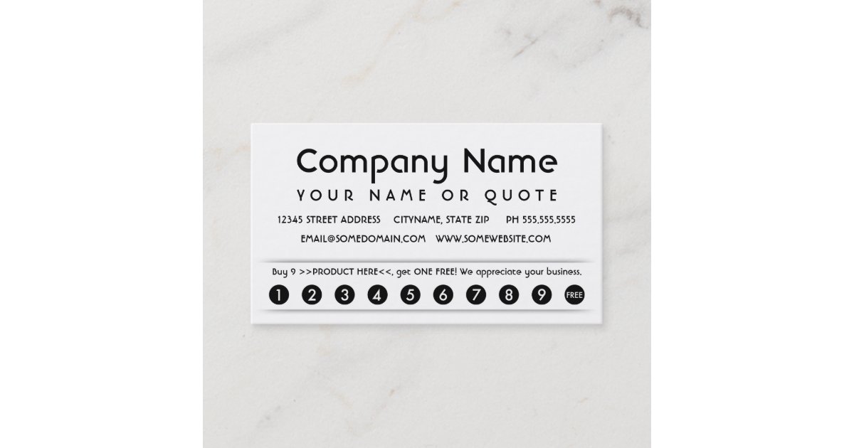 customer appreciation card | Zazzle