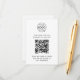 Customer Feedback | QR Code Business Review Enclosure Card | Zazzle
