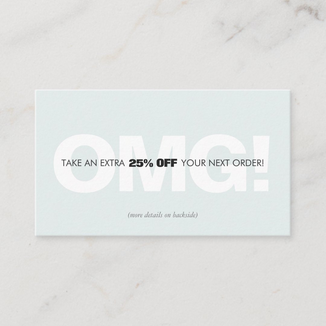 Customer Loyalty Discount Coupon Reward | Zazzle