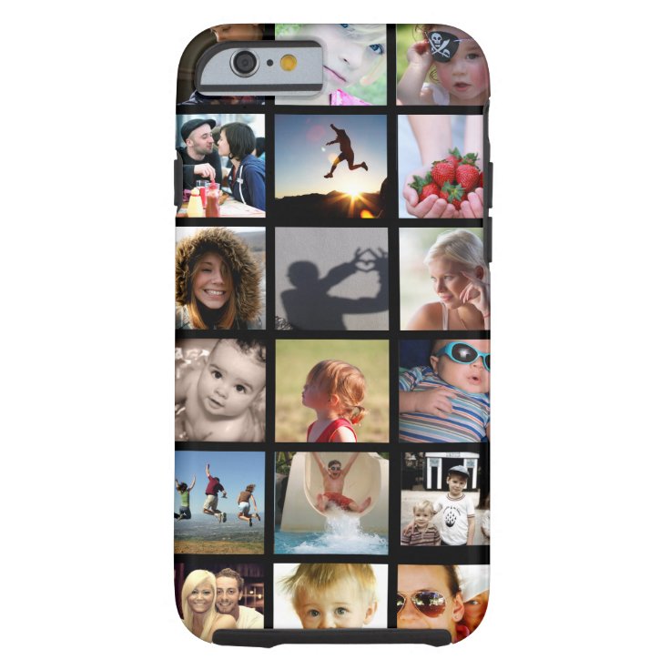 Customer Photo Collage iPhone 6 Case (Case-Mate) | Zazzle