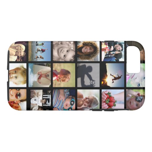 Customer Photo Collage iPhone 7 Case (-Mate) | Zazzle