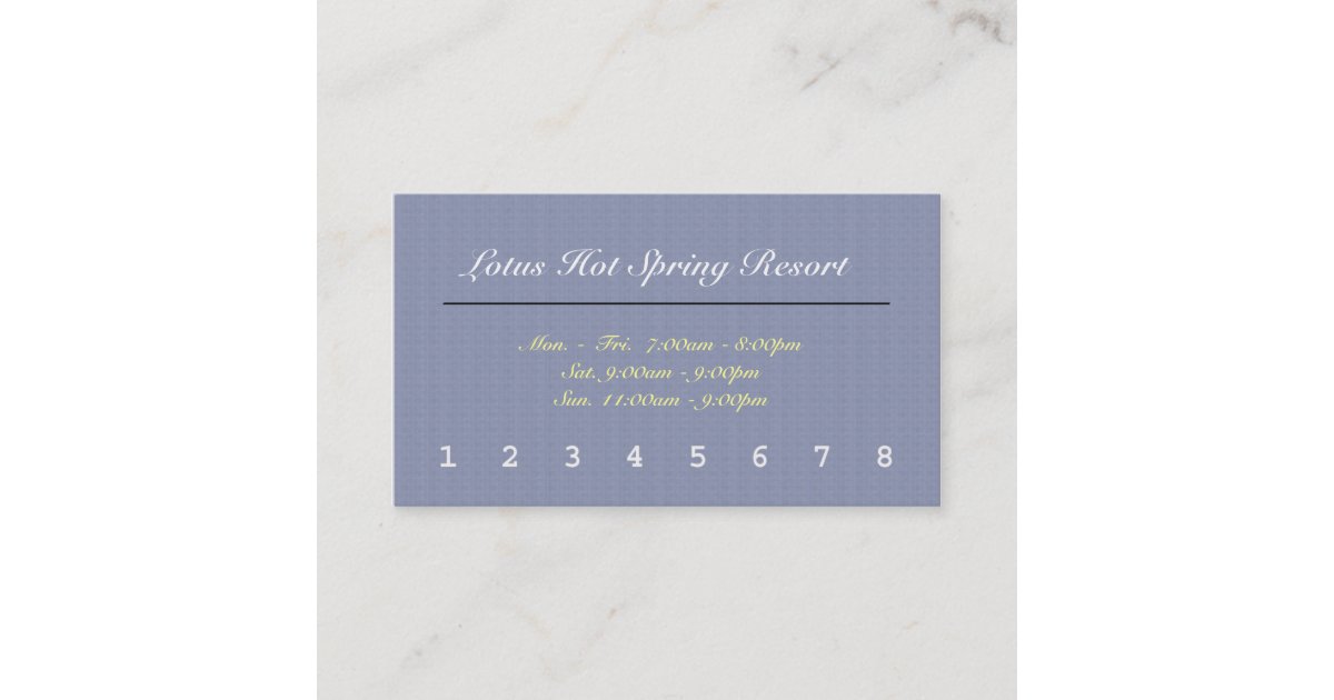 customer reward punch card. loyalty card | Zazzle