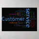 Customer Service Poster | Zazzle