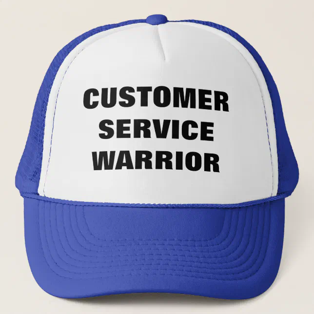 Customer service warrior hat | Zazzle