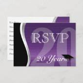 Customizable 20 Year Class Reunion RSVP | Zazzle