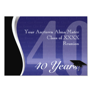 40th Class Reunion Gifts on Zazzle