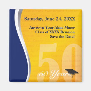 Personalized 50th Class Reunion Gifts on Zazzle