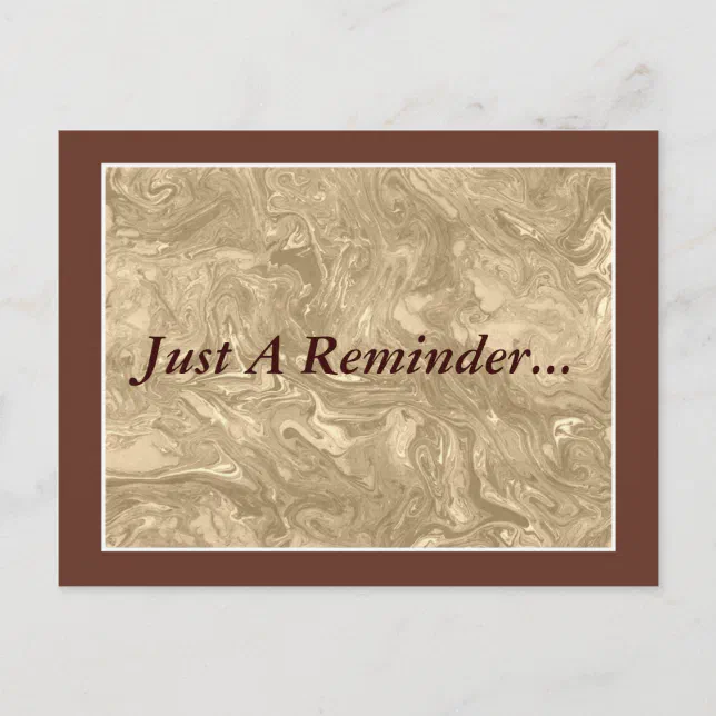 Customizable Appointment Reminder Postcard | Zazzle