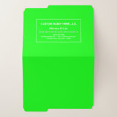 Customizable Attorney-At-Law File Folders | Zazzle