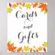 Customizable Autumn Sign, Fall Leaves Decor | Zazzle