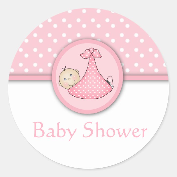 Customizable Baby Shower stickers | Zazzle.com