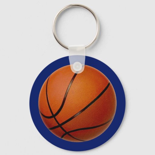 Customizable Basketball Team Gift Ideas for Girls Keychain | Zazzle