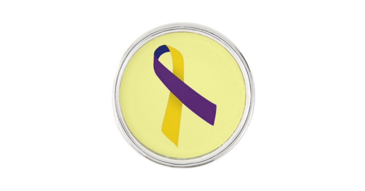 Customizable Bladder Cancer Lapel Pin | Zazzle