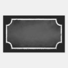 Customizable Blank Faux Chalkboard Square Stickers | Zazzle.com