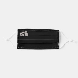 Customizable Camera for Photographer Adult Cloth Face Mask | Zazzle