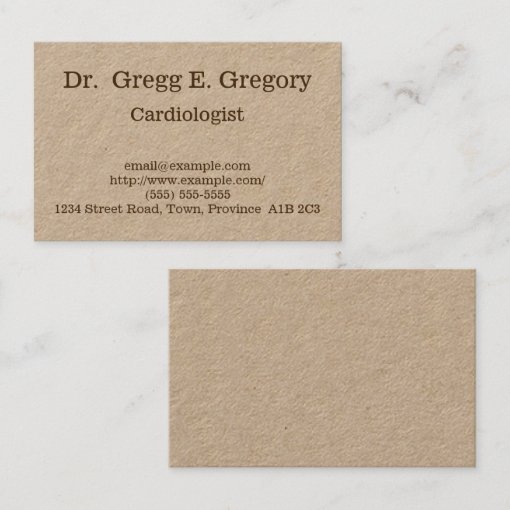 Customizable Cardiologist Business Card | Zazzle