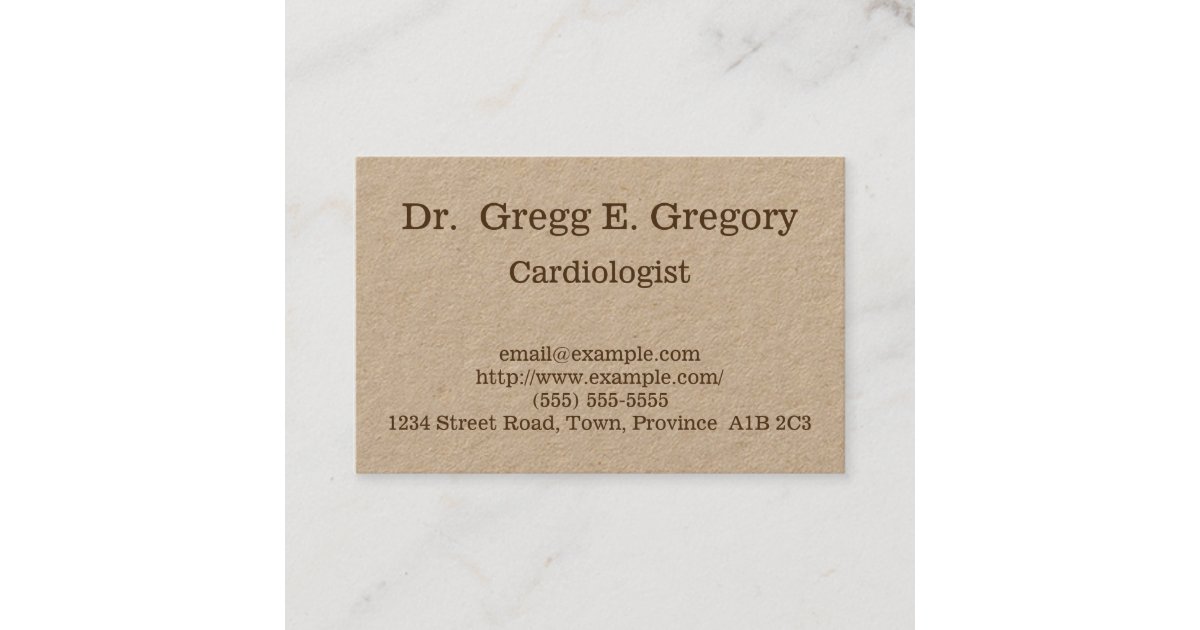 Customizable Cardiologist Business Card | Zazzle