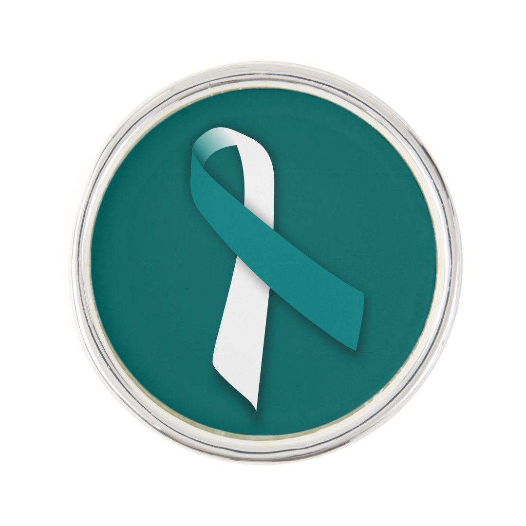 Customizable Cervical Cancer Lapel Pin | Zazzle