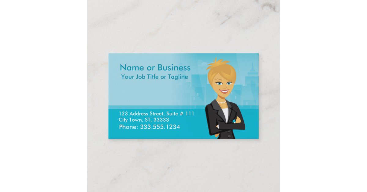 Customizable Character Business Card | Zazzle