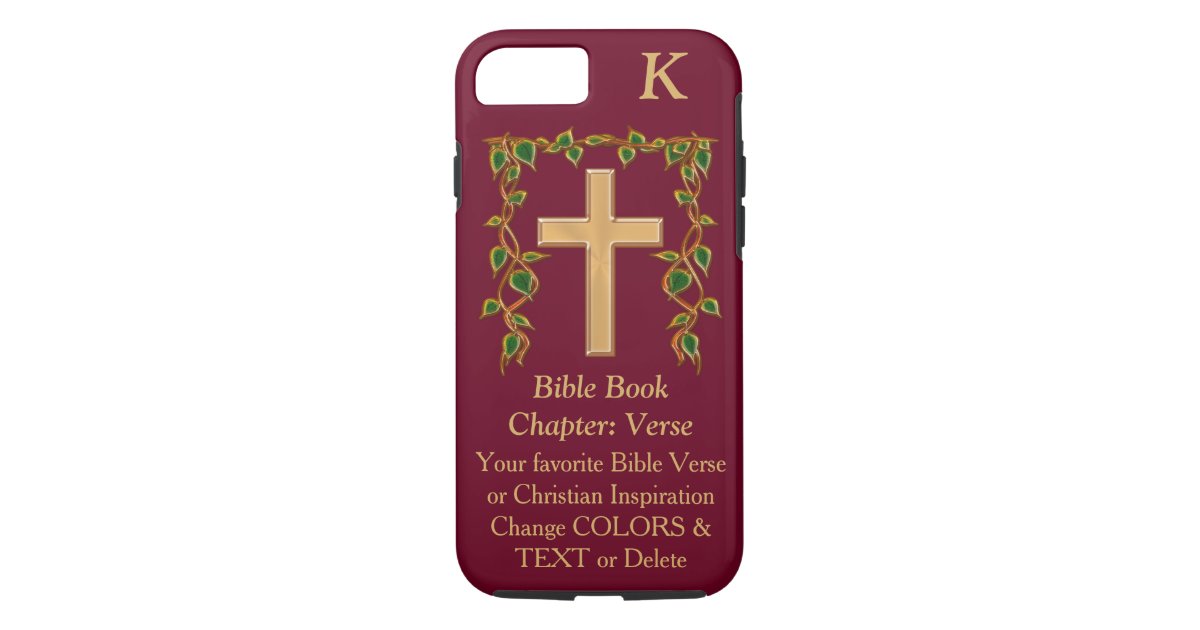 Customizable Christian Phone Cases YOUR TEXT | Zazzle