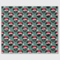 Customizable Christmas Mickey Mouse | Santa Icon Wrapping Paper | Zazzle