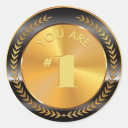 Number 1 Stickers | Zazzle