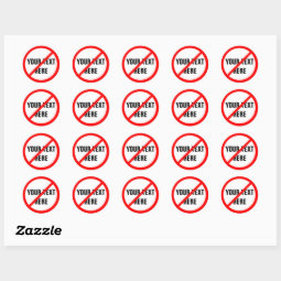 CUSTOMIZABLE CLASSIC ROUND STICKER | Zazzle