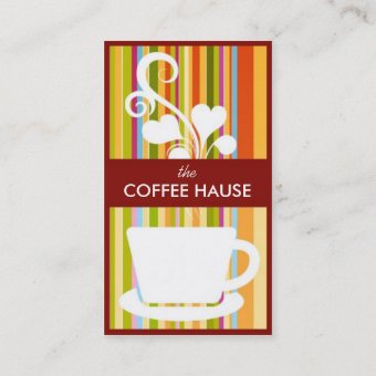 Customizable Coffee Shop Business Cards | Zazzle