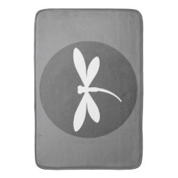 Customizable Color Dragonfly Bath Mat | Zazzle