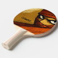 Customizable Comic Ninja Ping Pong Paddle | Zazzle