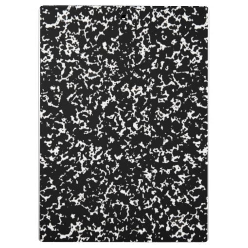 Customizable Composition Notebook Clipboard | Zazzle