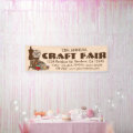 Customizable Craft Fair banner sign | Zazzle