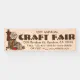 Customizable Craft Fair banner sign | Zazzle