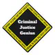 Customizable Criminal Justice Graduation Cap Topper | Zazzle