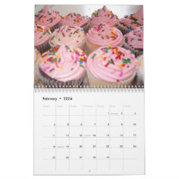 Customizable Cupcake Calendar | Zazzle